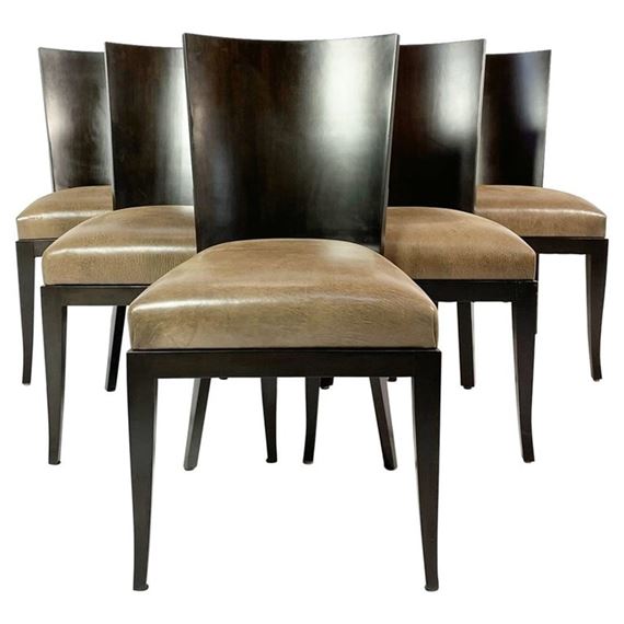 Dakota Jackson | Set of Six Cadette Dining Chairs by Dakota Jackson ...