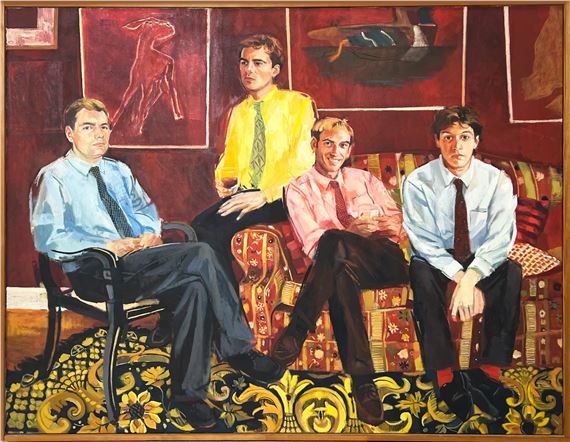 David Hockney | Kilham with Church (2008) | MutualArt