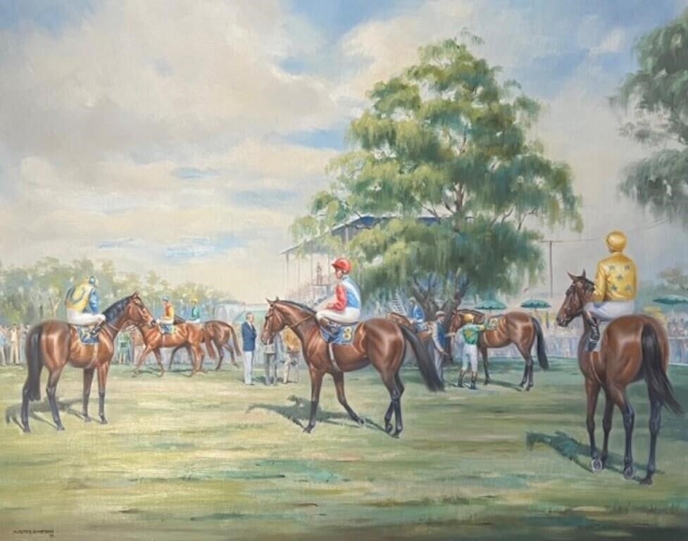 Alister Simpson | Nyngan Racecourse (1990) | MutualArt