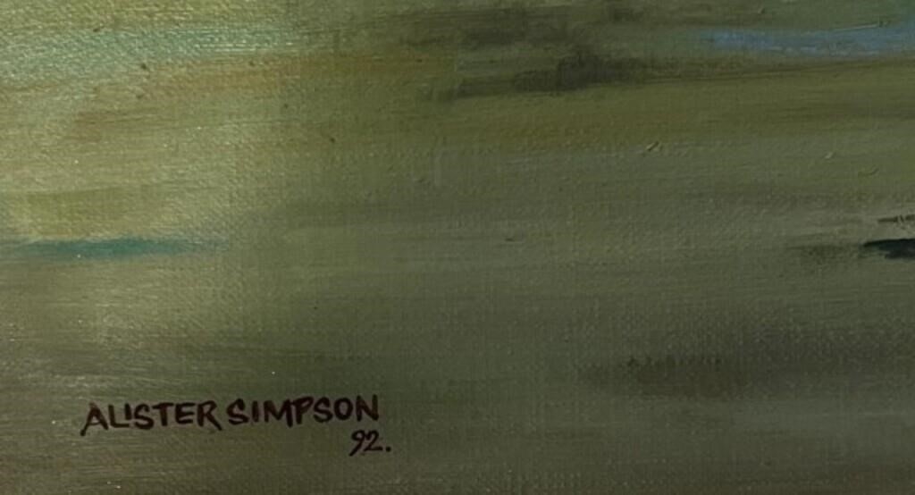 Alister Simpson | Nyngan Racecourse (1990) | MutualArt
