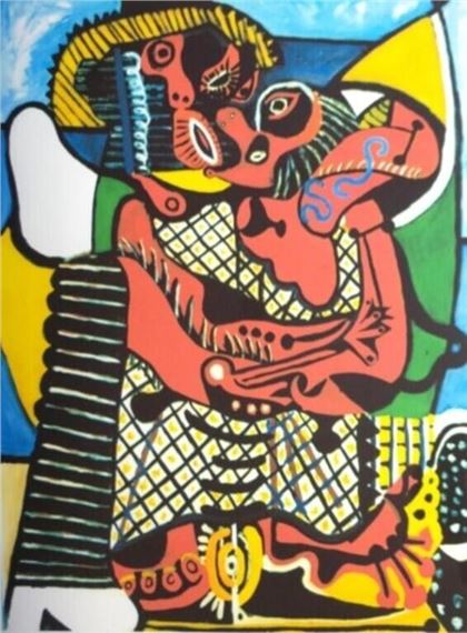 Pablo Picasso | The Embrace | MutualArt