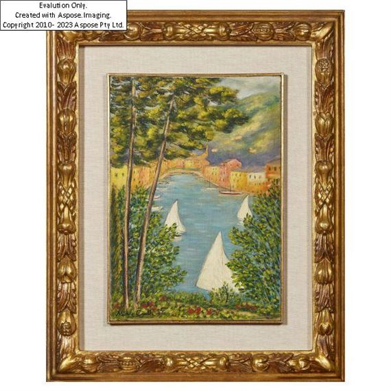 Michele Cascella | Portofino (2024) | MutualArt