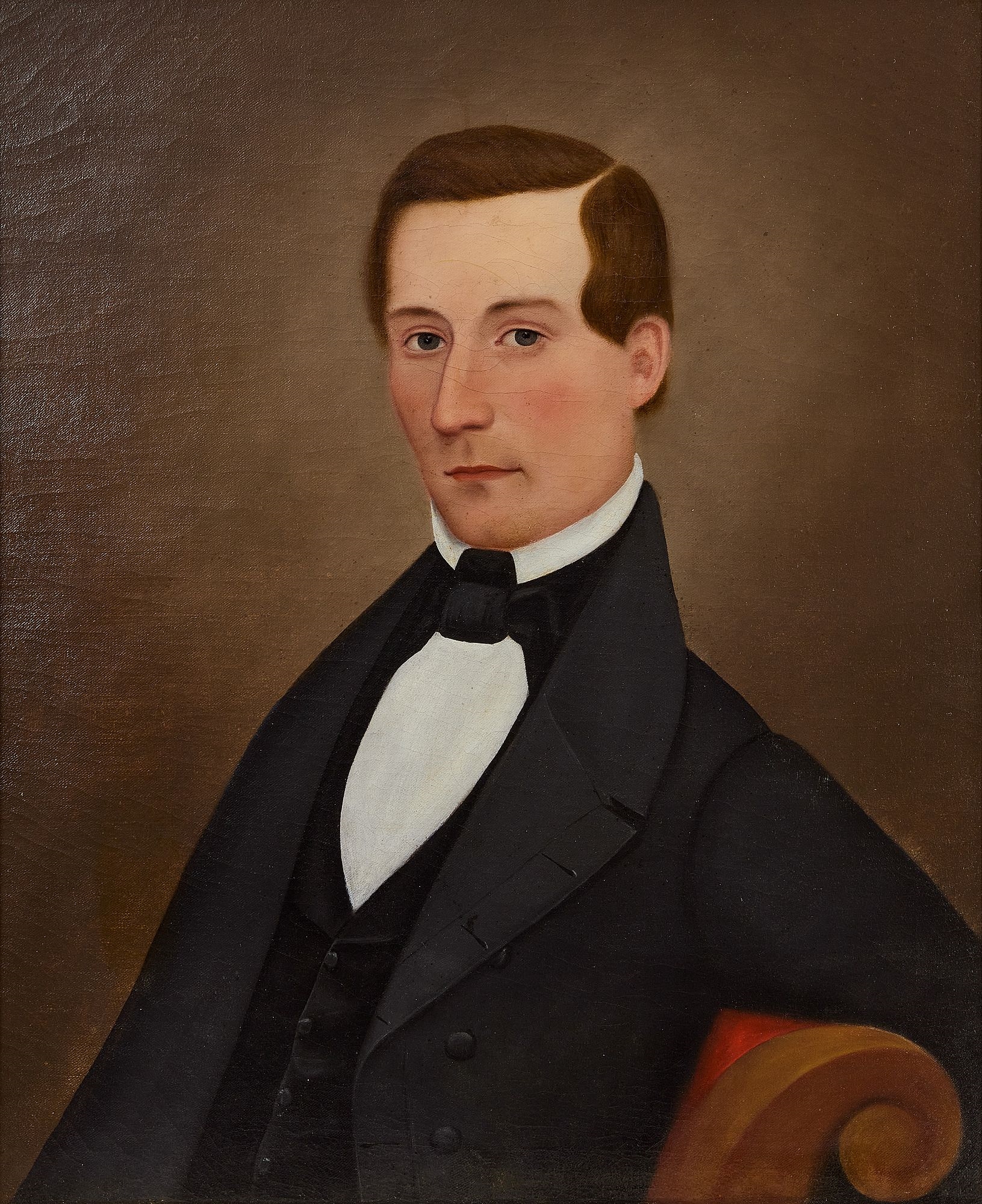 E. E. Finch | Portrait of a Man (1843) | MutualArt