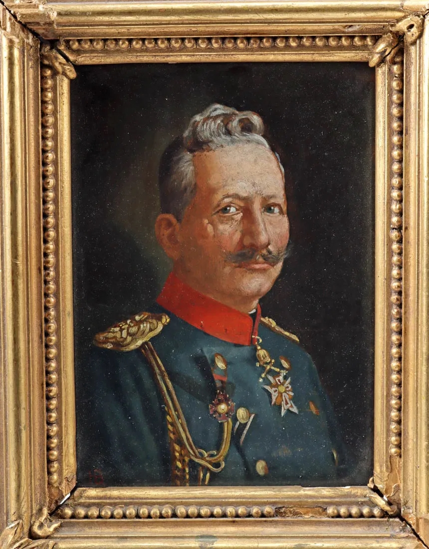Hans Bohrdt | Kaiser Wilhem II Portrait (1914) | MutualArt