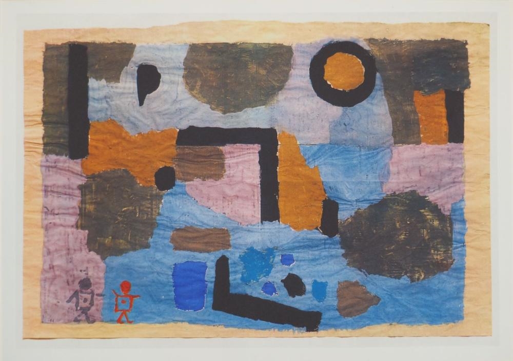 Paul Klee | Paul KLEE - Couple at the seaside (1956) | MutualArt