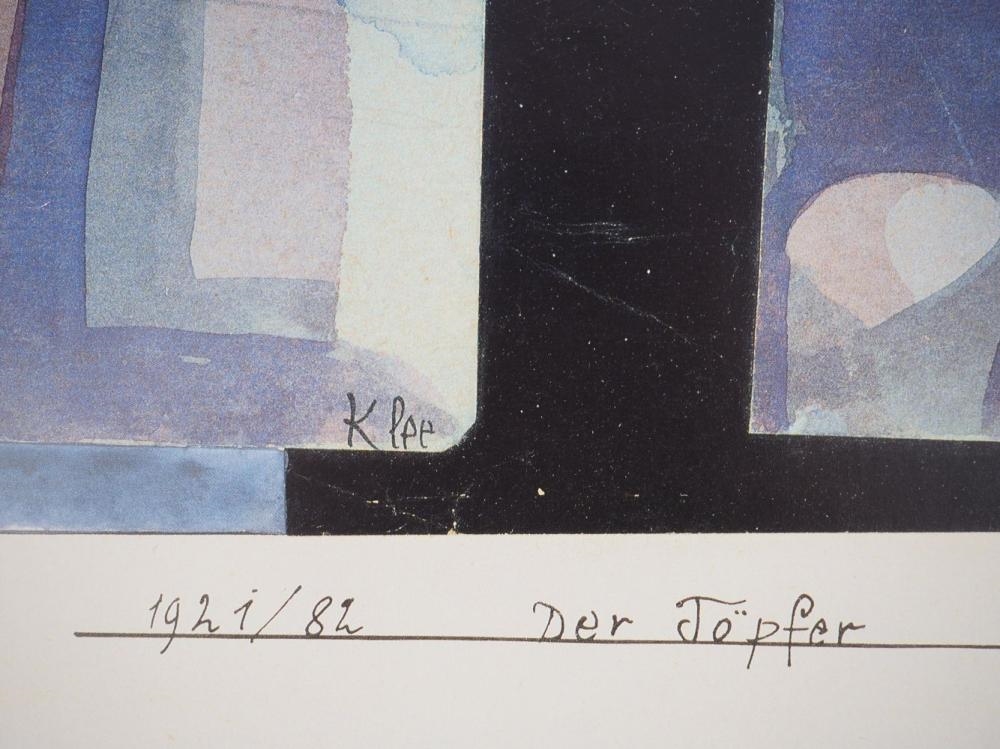 Paul Klee | Paul KLEE - The Potter (Der Topfer | MutualArt