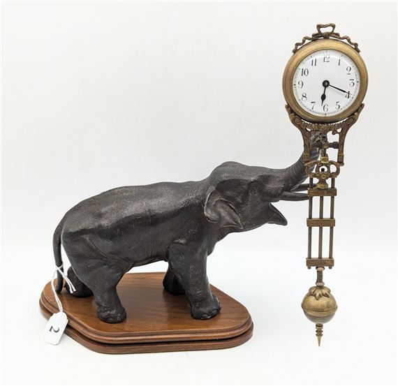Junghans | JUNGHANS ELEPHANT MYSTERY CLOCK | MutualArt