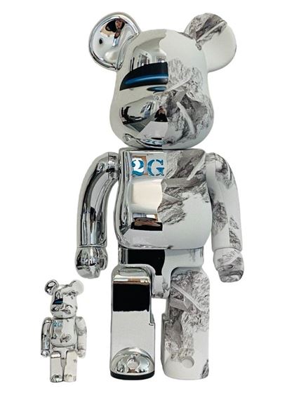Hajime Sorayama | BE@RBRICK - Hajime Sorayama X Daniel Arsham 2G 400% ...