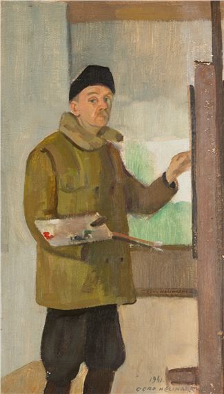 Eero Nelimarkka | Self portrait | MutualArt