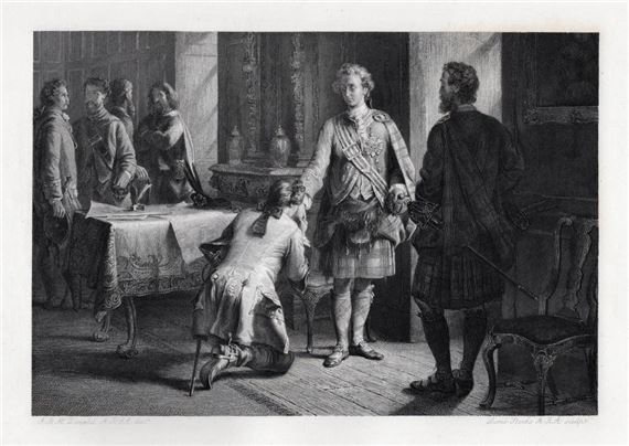 John Blake McDonald | Fergus McIvor introduces Waverley to the Prince ...