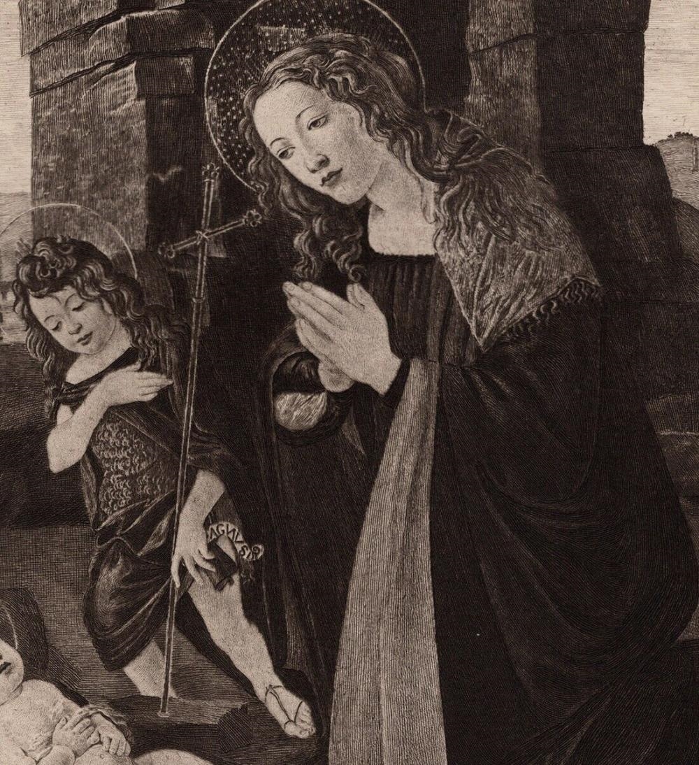 Sandro Botticelli | Madonna and Child with Saint John the Baptist ...