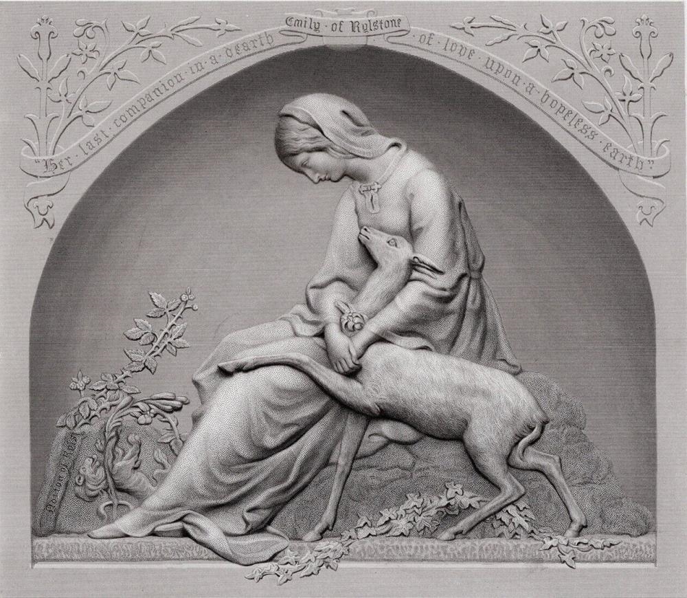 Felix Martin Miller | 1800s FELIX MARTIN MILLER Engraving EMILY OF ...
