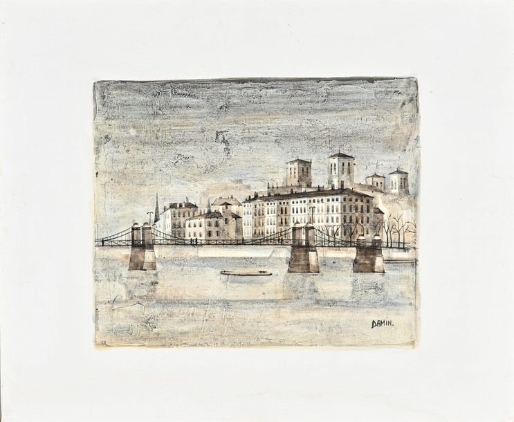 Georges Damin | Georges DAMIN (born 1942). - Lot 274 | MutualArt