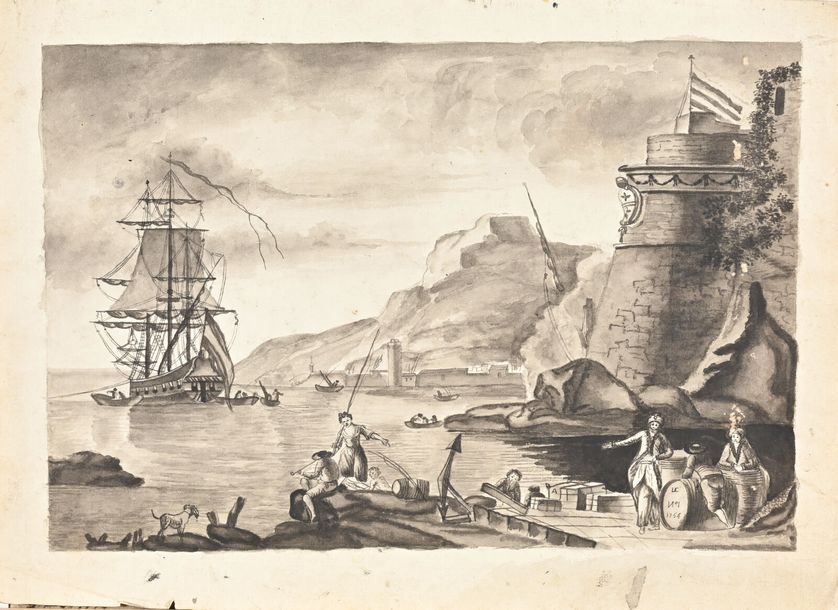 Claude-Joseph Vernet | 18th century French school, follower of Joseph ...