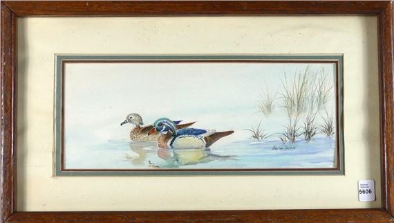 Mary Kay Umberger | Untitled: Ducks in a Pond | MutualArt