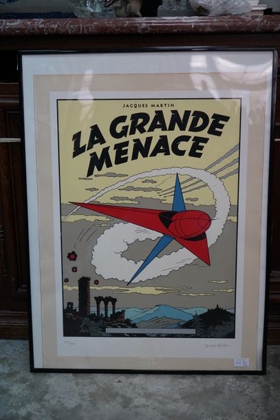 Jacques Martin | La Grande Menace ie en couleurs | MutualArt