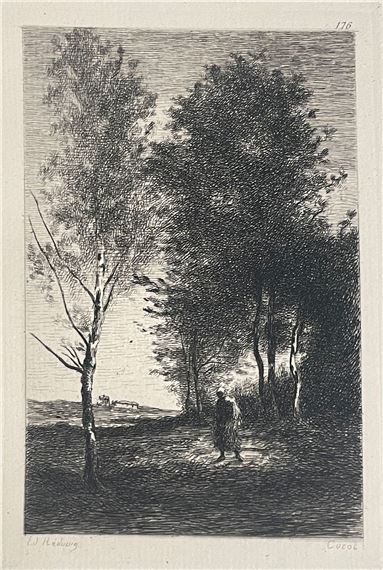 Jean Baptiste Camille Corot | Jean Baptiste Camille Corot - Femme A ...