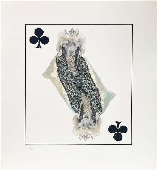 William Wegman | William Wegman - Royal Flush Queen (1998) | MutualArt