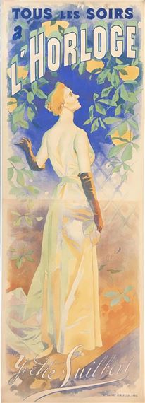 Ferdinand Bac | Ferdinand Bac (Vintage Poster) - Yvette Guilbert (Circa ...