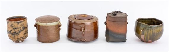 Byron Temple | Byron Temple Glazed Stoneware Articles, 5 | MutualArt