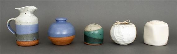 Byron Temple | Byron Temple Glazed Stoneware Articles, 5 | MutualArt
