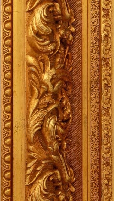 Designer | LaBarge Italian Rococo Style Gilt Mirror | MutualArt