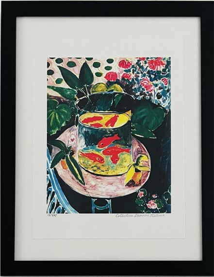 Henri Matisse | Henri Matisse - Goldfish. Limited Edition Giclee 19/375 ...