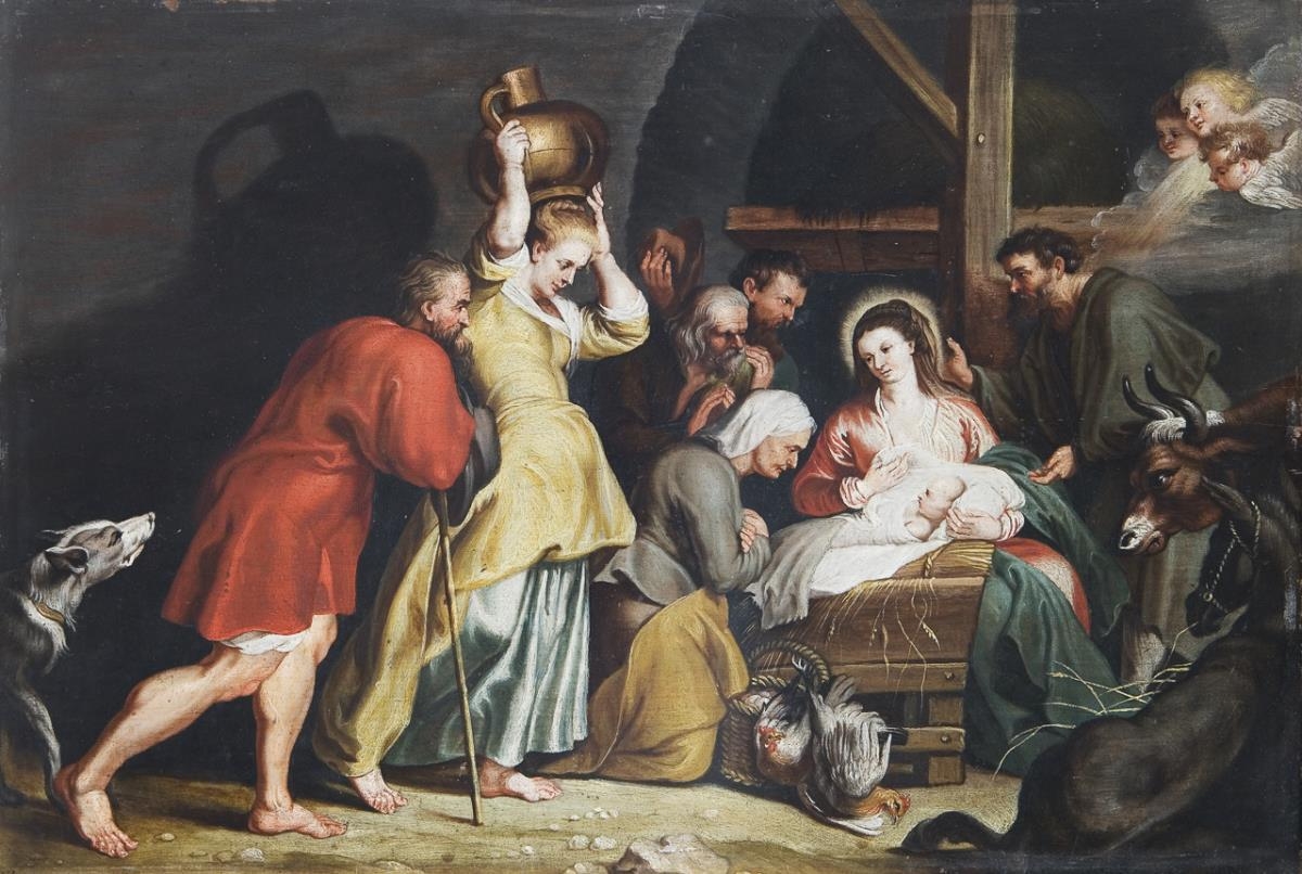 Peter Paul Rubens | Adoration of the Shepherds (1800) | MutualArt