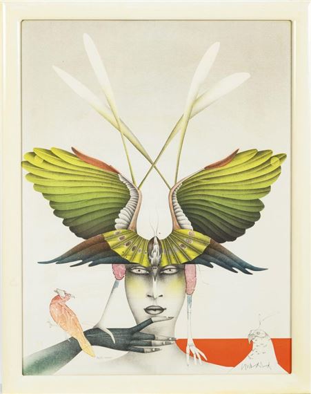 Paul Wunderlich | Surrealist portrait | MutualArt