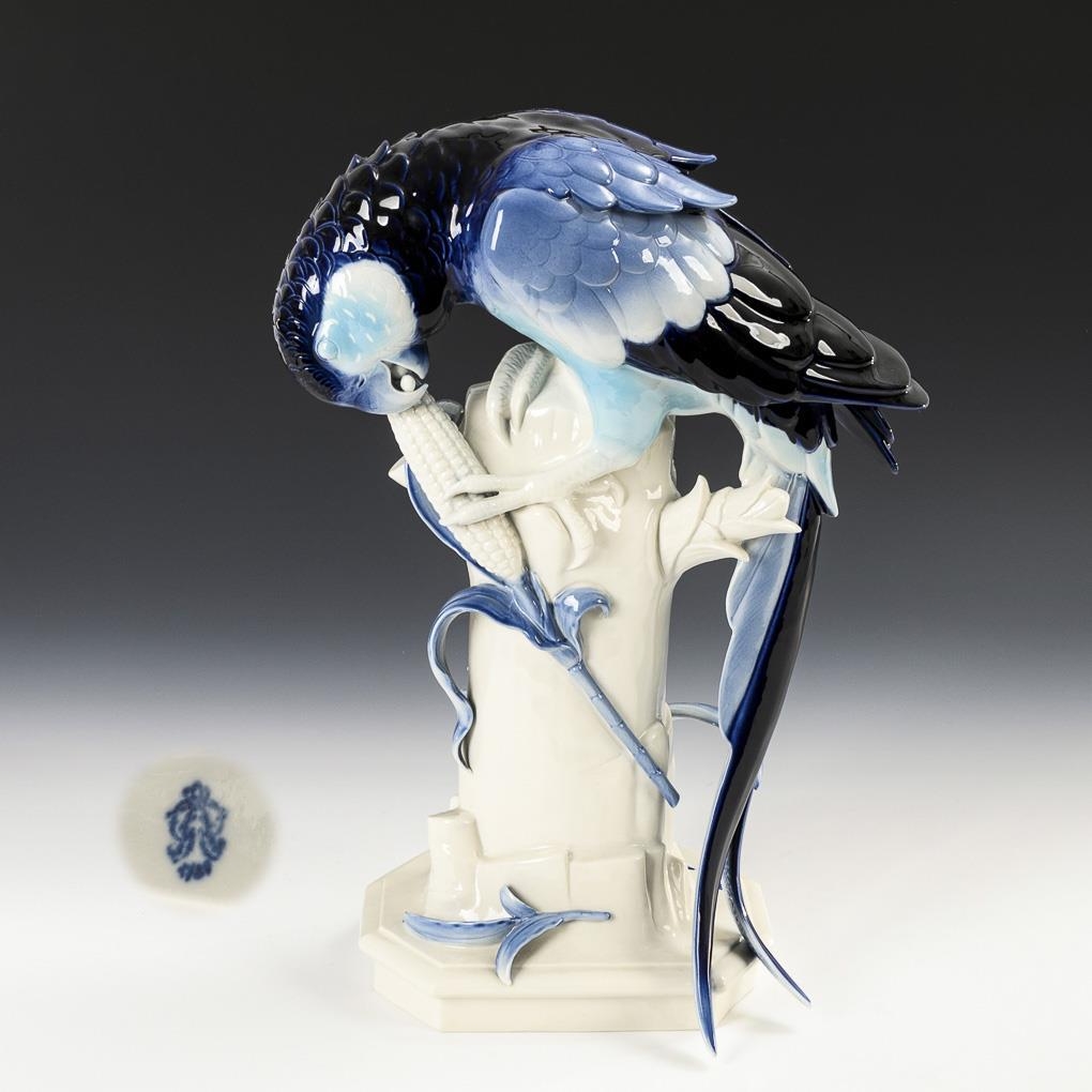 Arthur Storch | Parrot with corn on the cob (1923 - 1924) | MutualArt