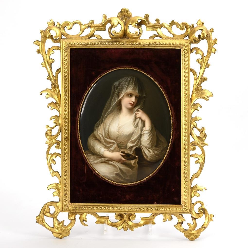Angelica Kauffmann | Portrait of a Lady as Vestal Virgin (Late 19th ...