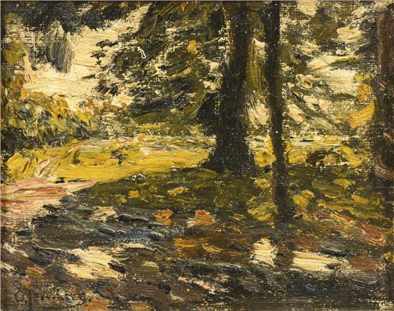 Olaf August Andreas Jernberg | Waldlichtung | MutualArt