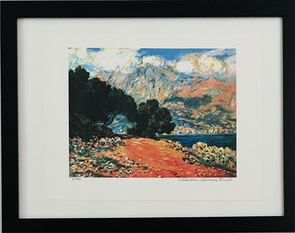 Claude Monet | Claude Monet - Cap Martin. Limited Edition Giclee 2/375 ...