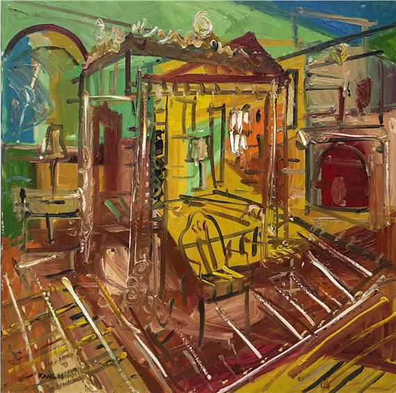 Kane Cunningham | Bedroom at Castle Howard (6) | MutualArt