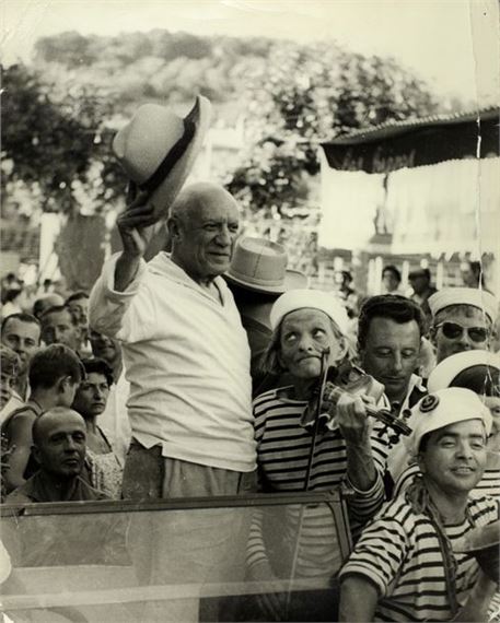 André Villers | RAPHO - ANDRÉ VILLERS Pablo Picasso Photograph. Vintage ...