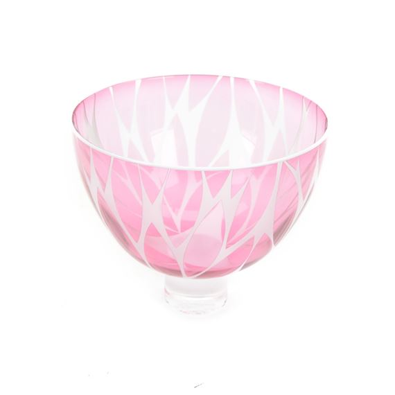 Stephen Gillies | Gillies Jones of Rosedale glass bowl decorated with ...