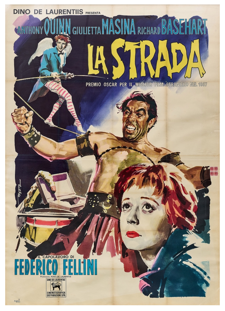 Enrico De Seta | ENRICO DE SETA 'La strada' directed by Federico ...
