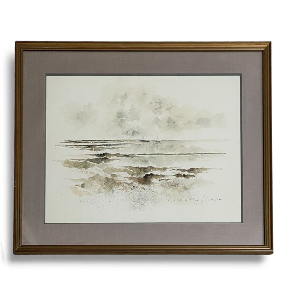 Alain Gaudin | Sur la côte de Bretagne (1997) | MutualArt