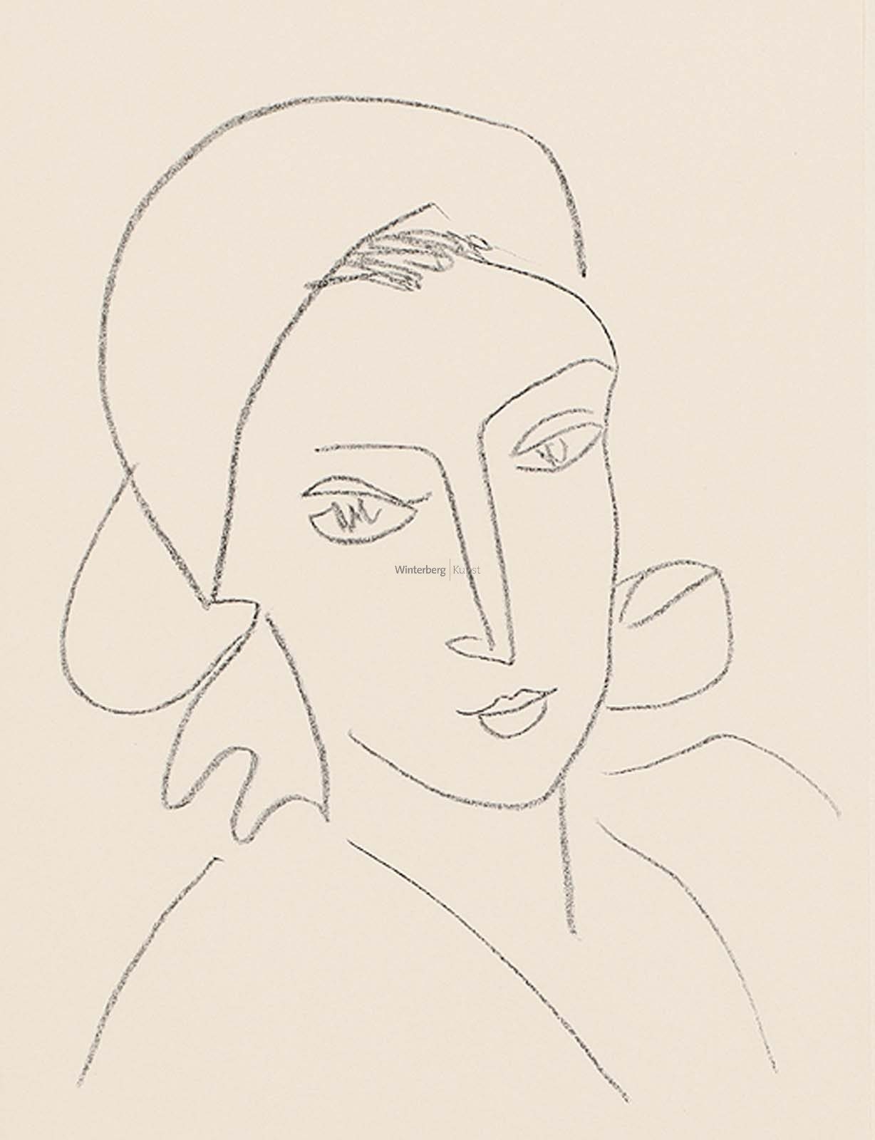 Henri Matisse | FACES (FROM VISAGES) (1946) | MutualArt