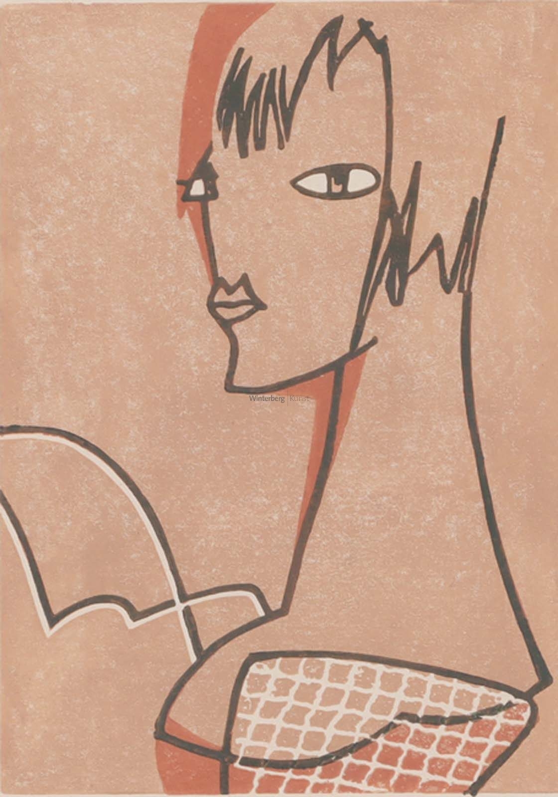 Christian Schad | SCHADOGRAPH NO. 16 (1960) | MutualArt