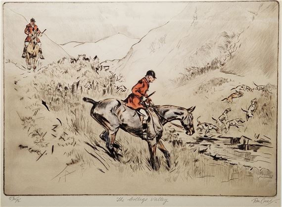 Tom Carr | Tom Carr (1912-1977) Pair coloured etchings The College ...