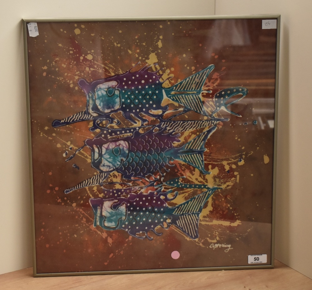 Indonesian School, 20th Century | 20th Century Indonesian School, batik ...