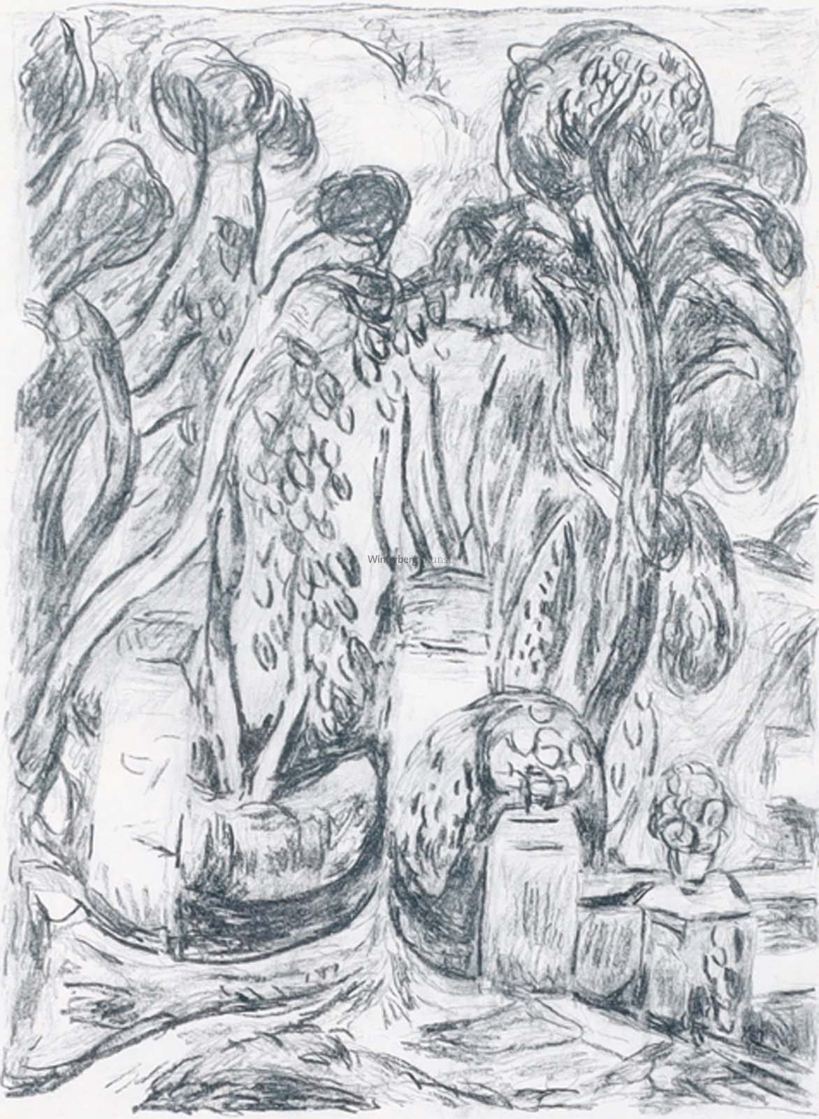 Hans Purrmann | Still Life of Flowers in the Artist’s Studio (Circa ...