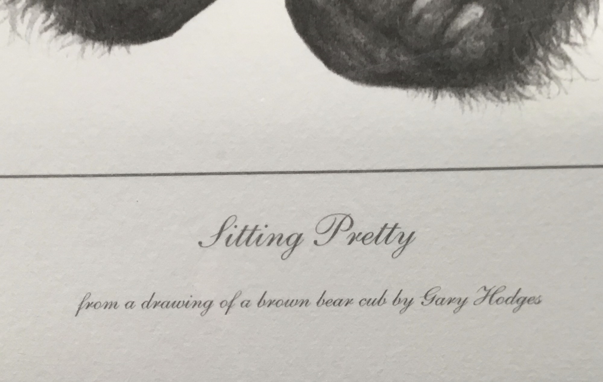 Gary Hodges | 'Sitting Pretty', pencil signed limited edition print of ...