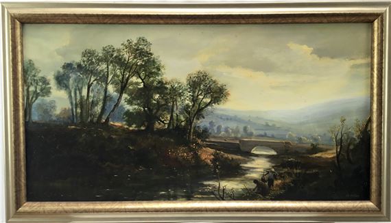Andre de Moller | Andre De Moller (Born 1942) river landscape with ...