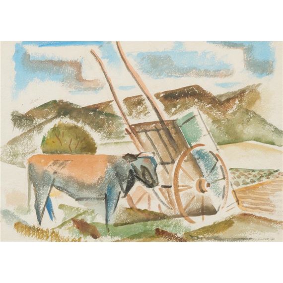 Frank Hinder | FRANK HINDER (1960-1992) Lewers Farm (1944) | MutualArt