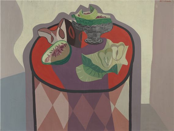 Robert MacBryde | Still Life with Avocado Pears (Circa 1959) | MutualArt