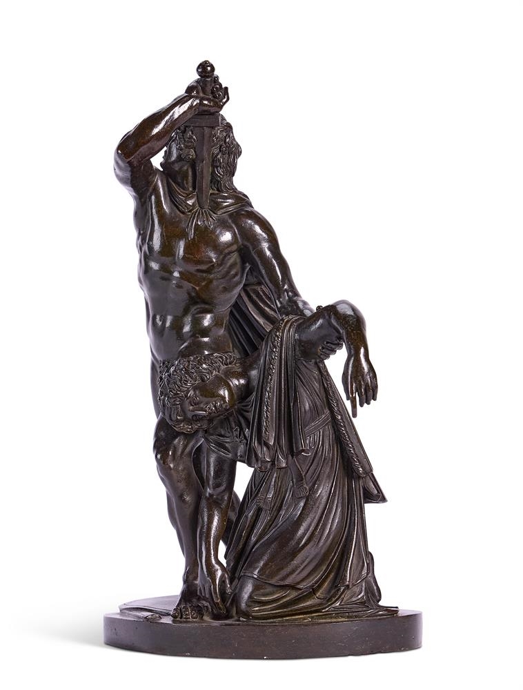 Luigi Valadier | AFTER THE ANTIQUE- A BRONZE FIGURAL GROUP OF ARRIA AND ...