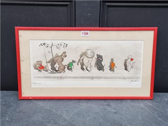 Boris O'Klein | a dog cartoon | MutualArt