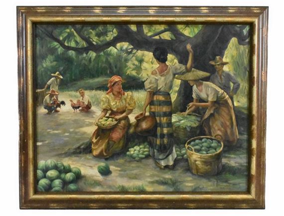 Fernando Amorsolo | ATTRIBUTED TO FERNANDO AMORSOLO (Phillipines, 1892 ...